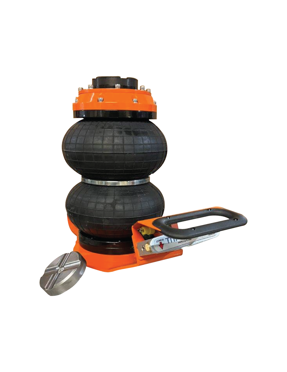 TITANIUM Professional Hydraulics 2 Stage Air Bladder Jack 2T-2SABJ ...