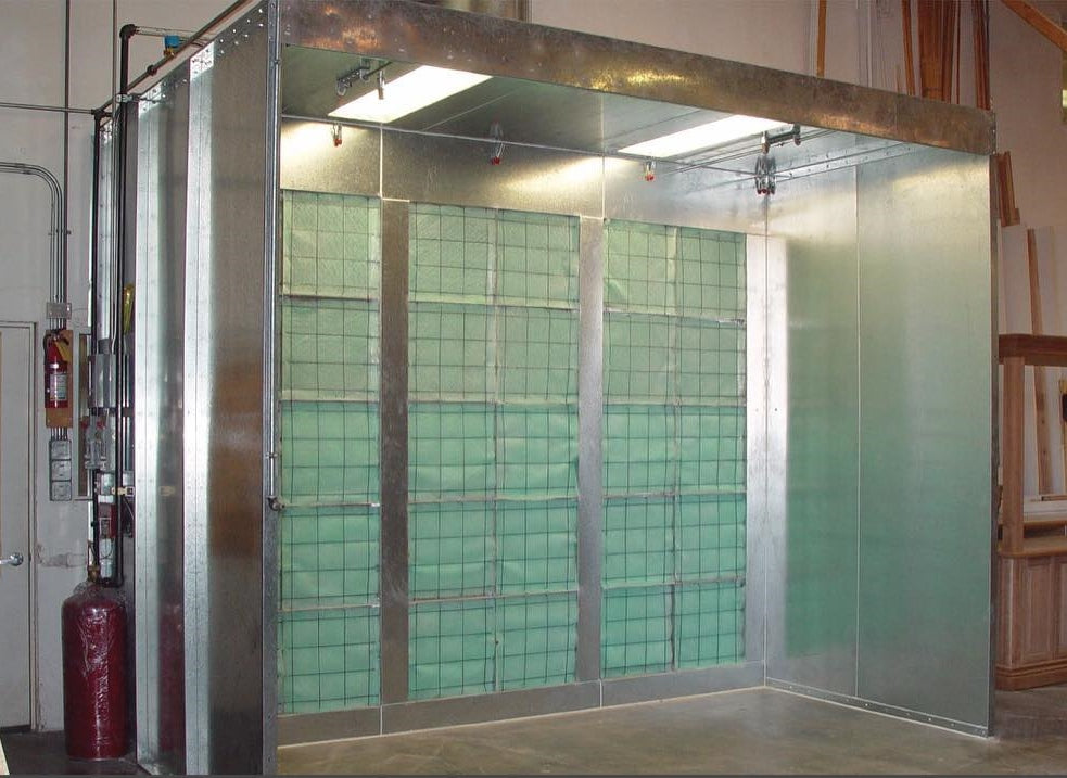 RGI "Open Face" Booths - Top Gun Refinish Equipment