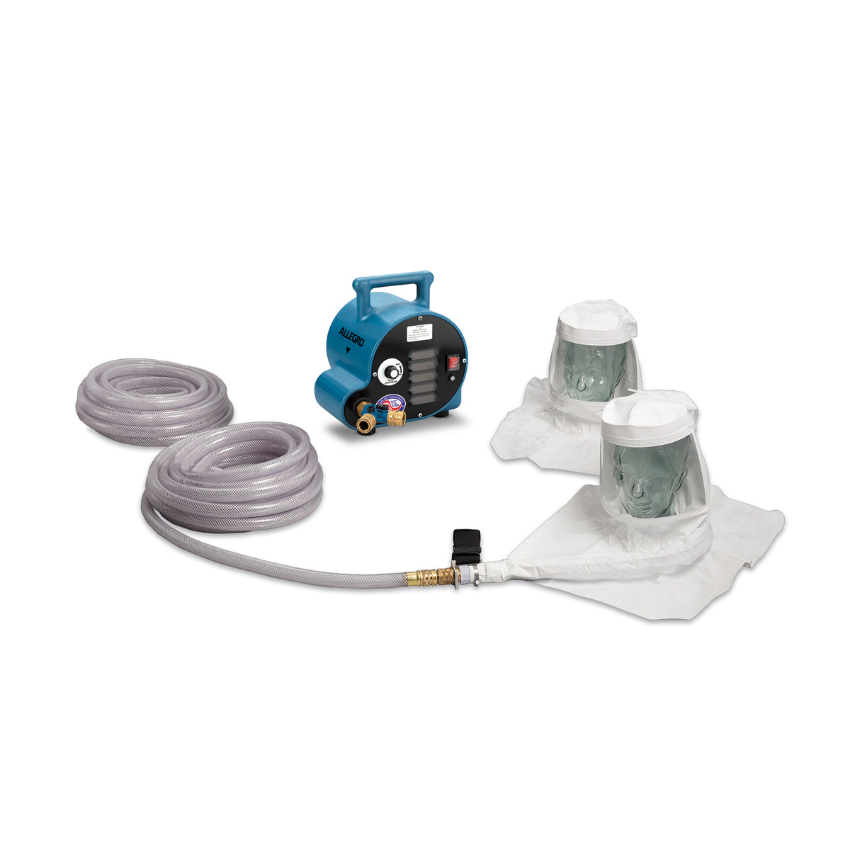 Allegro Industries Single Bib Hood Breathing Air Blower Systems – Top ...
