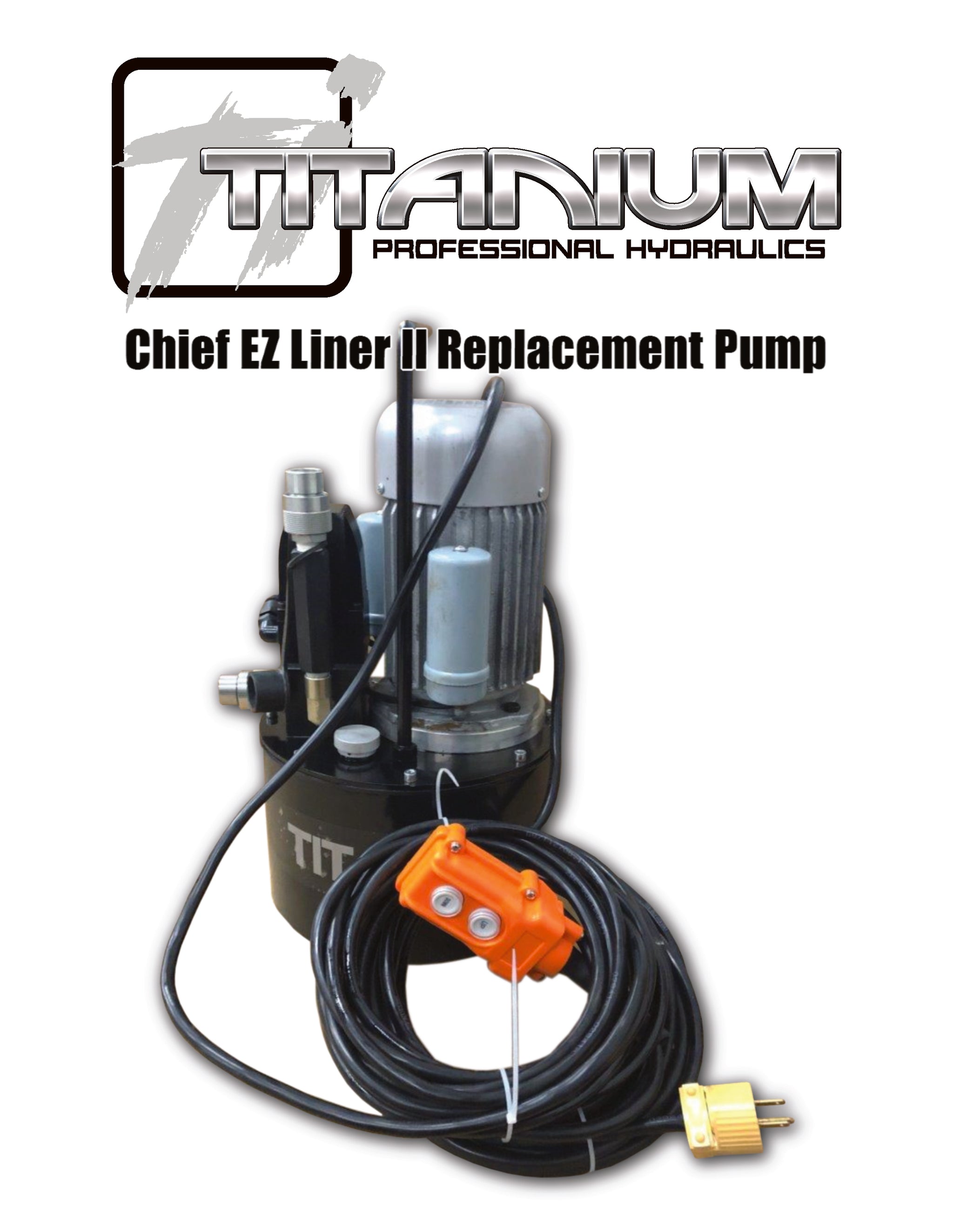 TITANIUM "Chief EZ Liner II" Replacement Pump - TPH-CH690515 – Top Gun ...