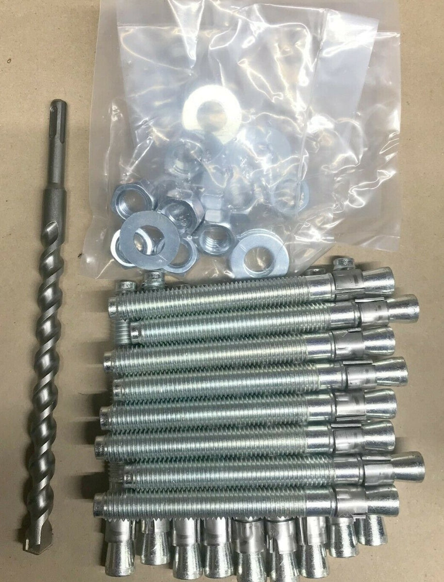 TITANIUM Surface Mount Floor Pulling Post Anchors 4pk - TPH-AGAP4PK ...