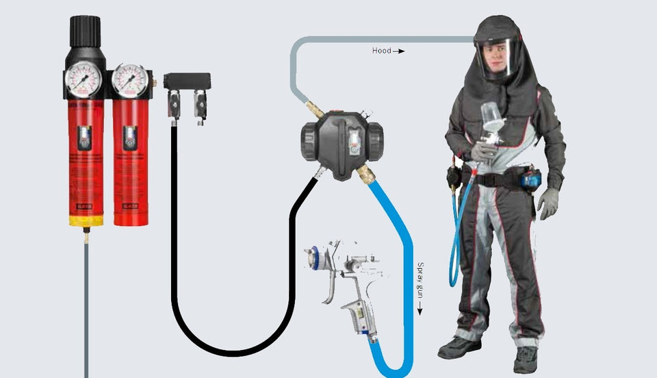SATA Air Vision 5000 Fresh Air System (carbon set) SAT214718 – Top Gun ...